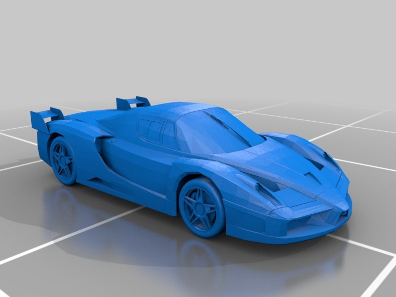 Free 3D file Ferrari FXX・3D printing model to download・Cults