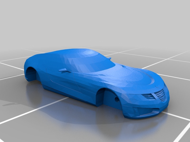 Free 3D file Saab Aero X Concept 🚗・Template to download and 3D print・Cults