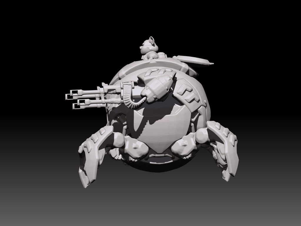 Fichier 3D gratuit Boule de démolition Overwatch・Objet imprimable en 3D ...