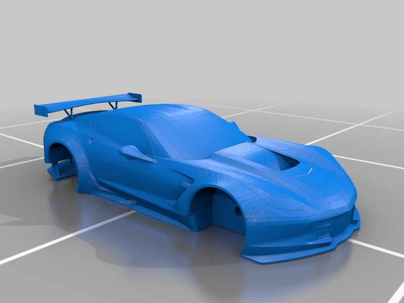 Free 3D file Chevrolet Corvette C7 Race Car・3D printer model to ...
