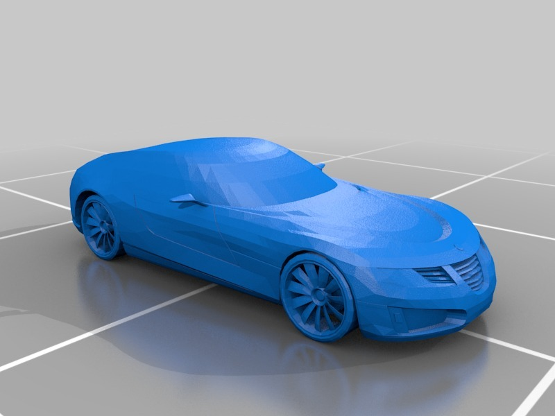 Free 3D file Saab Aero X Concept 🚗・Template to download and 3D print・Cults