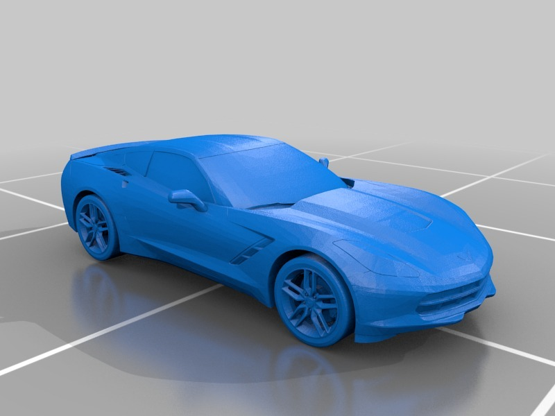 Free 3D file Chevrolet Corvette C7 Stingray 🚙・3D printer model to ...