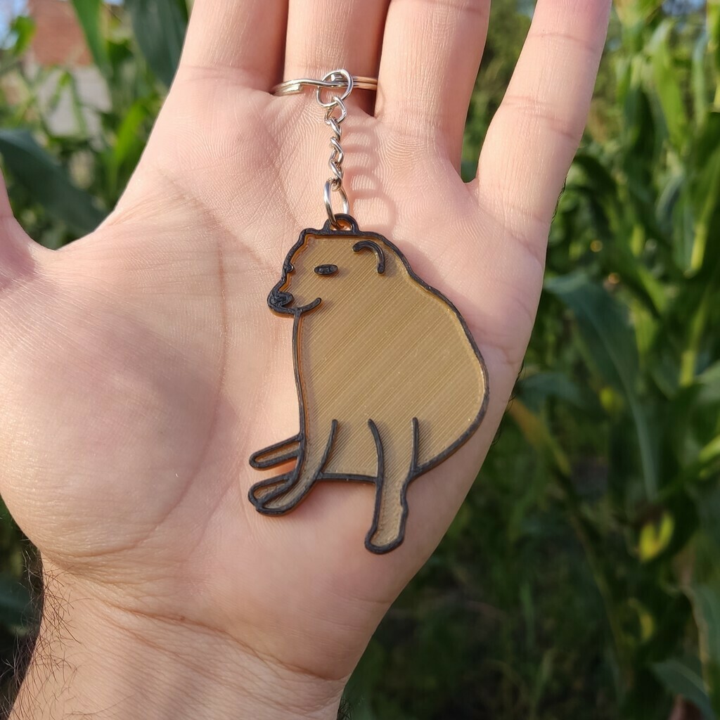 Free 3D file Cheems Keychain 🗝️・Design to download and 3D print・Cults