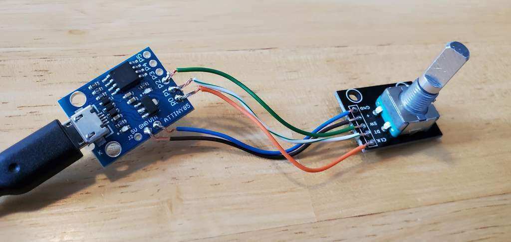 Free 3D file USB Volume Knob for Digispark ATtiny85・3D printer model to ...