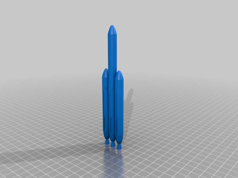 Free 3D file DeltaIV Heavy Model・3D printable design to download・Cults