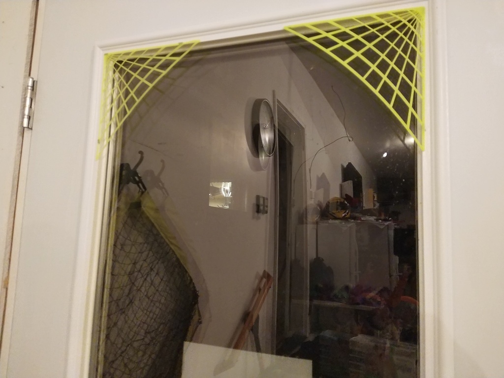 3D file Spider web for corner of door・3D printing design to download・Cults