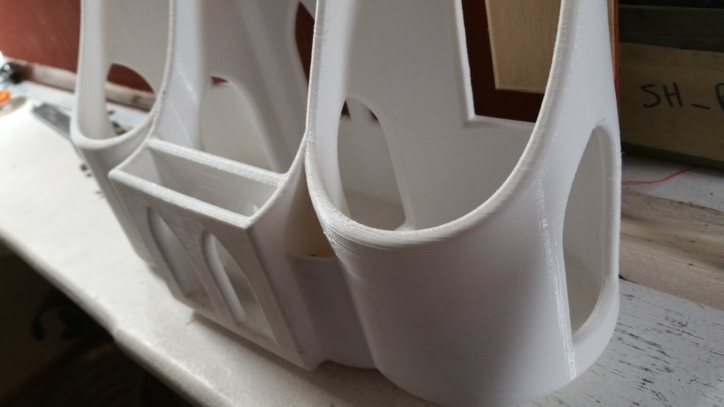 3D file Back of headrest cup holder/organizer・3D printer design to ...