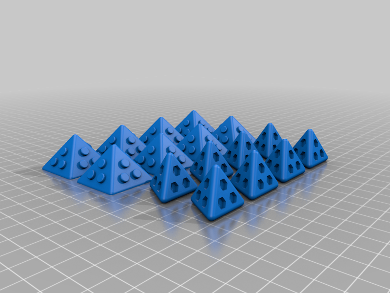 Free 3D file Octahedron and Tetrahedron Lego・3D printer design to ...