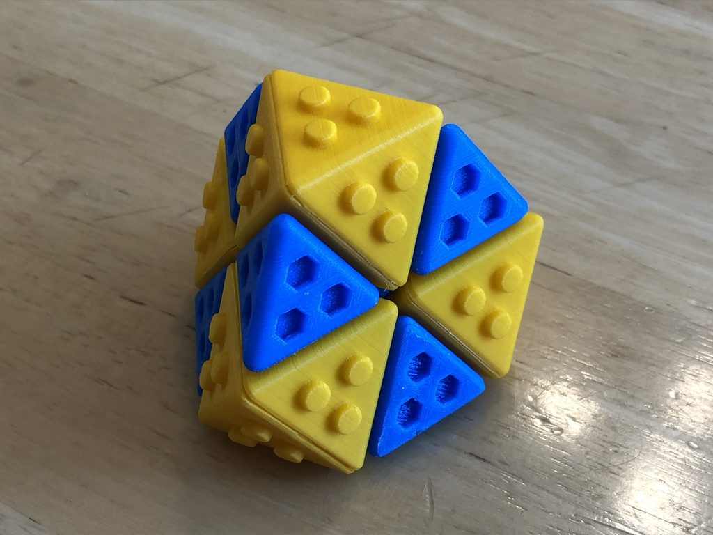 Free 3D file Octahedron and Tetrahedron Lego・3D printer design to ...
