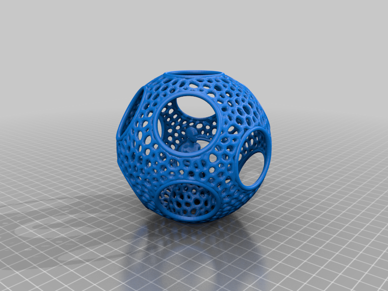 Free 3D file Social Distancing - Voronoi Sphere Position 2・3D printable ...