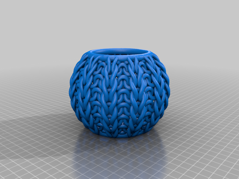 Free 3D file Rib Knit Round Bowl・3D printer model to download・Cults