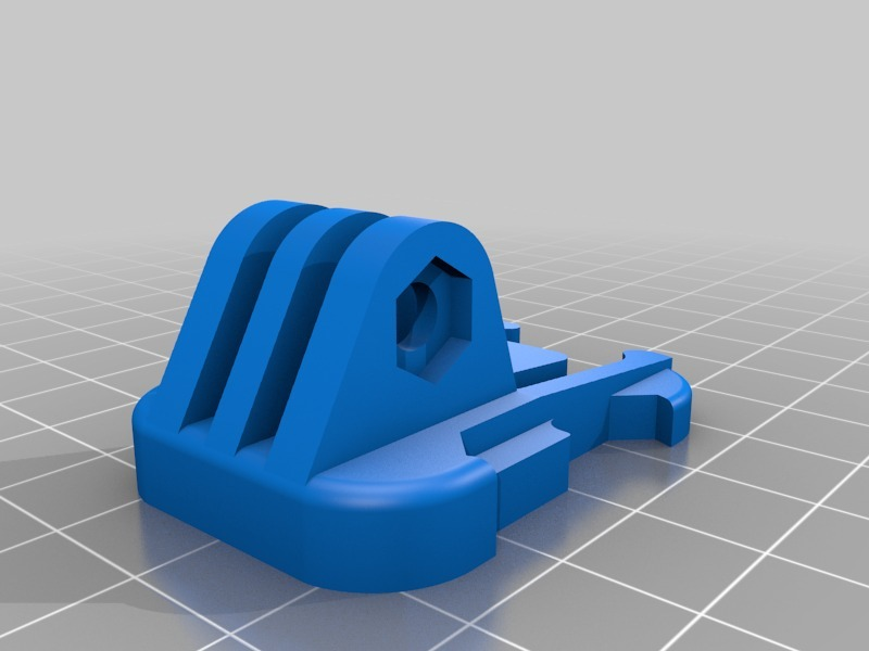Free 3D file GoPro buckle mount・3D printing template to download・Cults