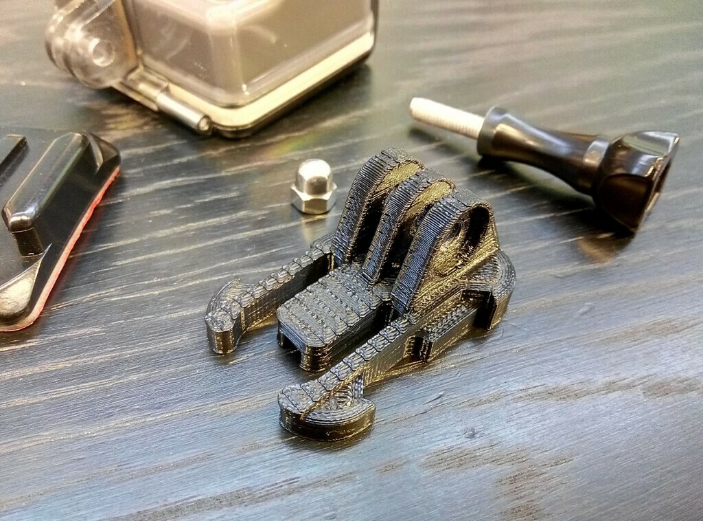 Free 3D file GoPro buckle mount・3D printing template to download・Cults