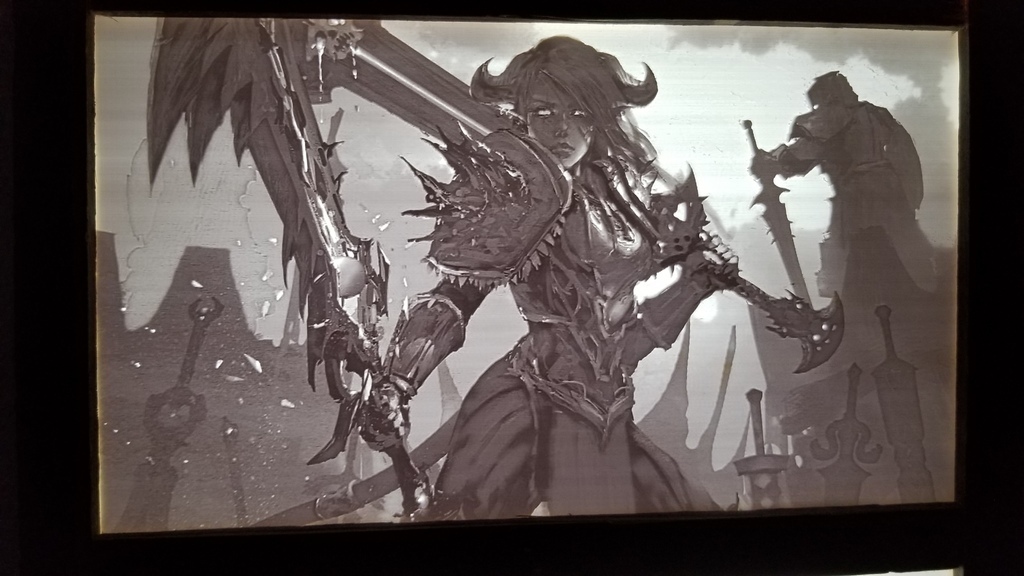 Archivo 3D gratis Marco de litofán de World of Warcraft・Plan de ...