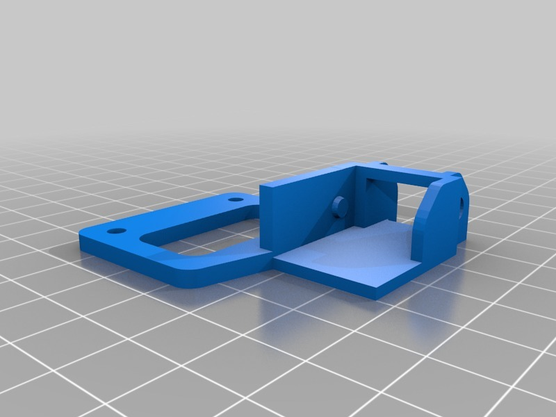 Free 3D file Stepper cooling and chain mount for X-axis cable chain・3D ...