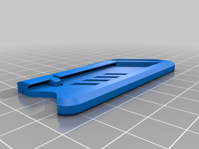 Free 3D file Keychain Knife - Utility Blade Holder - Modified for Your ...