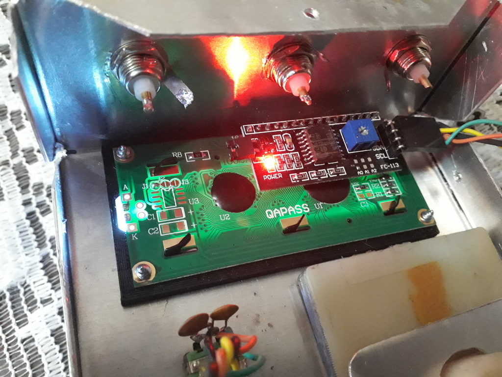 Free 3D file LCD 2x16 Display back mounting plate・Template to download ...