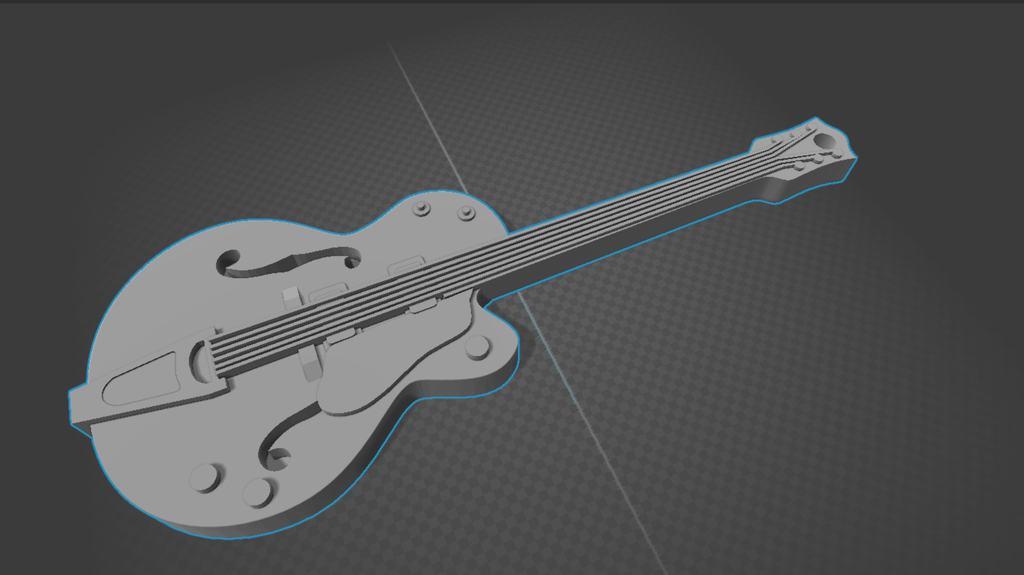 Free 3D file Gretsch Keyring 🗝️・Design to download and 3D print・Cults
