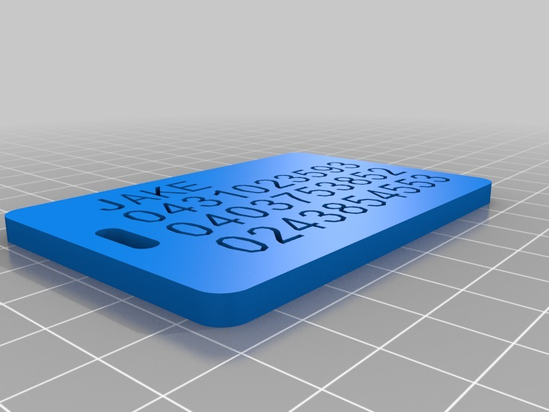 Free 3D file JAKE LABEL・3D print object to download・Cults