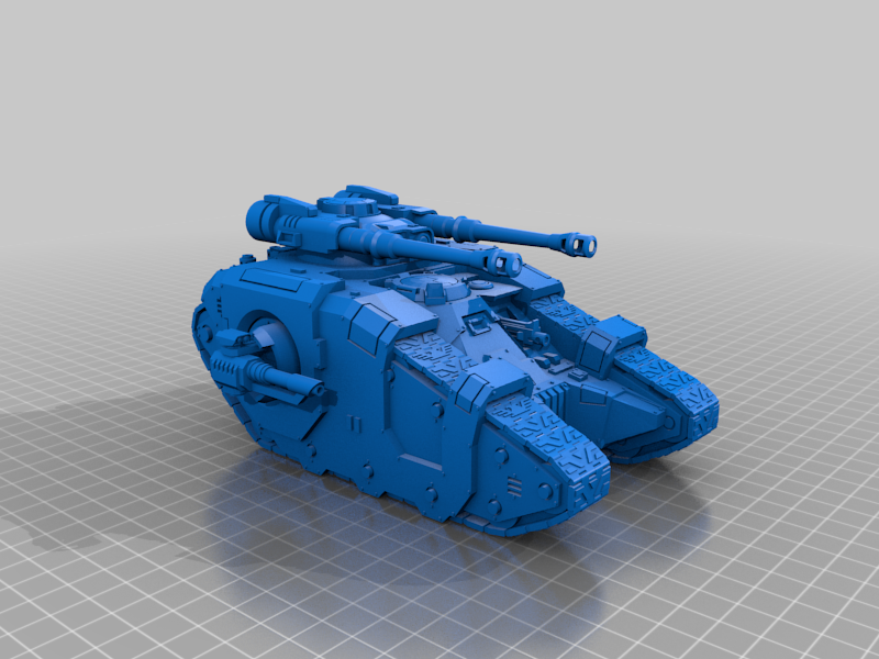 免费 3D 文件 S.P.R.U.E. Sicaran Battle tank WH40K (re)scaled by ...