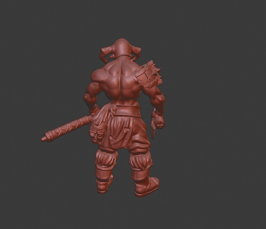 Free STL file Chaos Warrior 32mm PRESUP・3D printable object to download ...