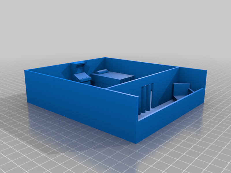 Free 3D file model doll house・3D printer design to download・Cults