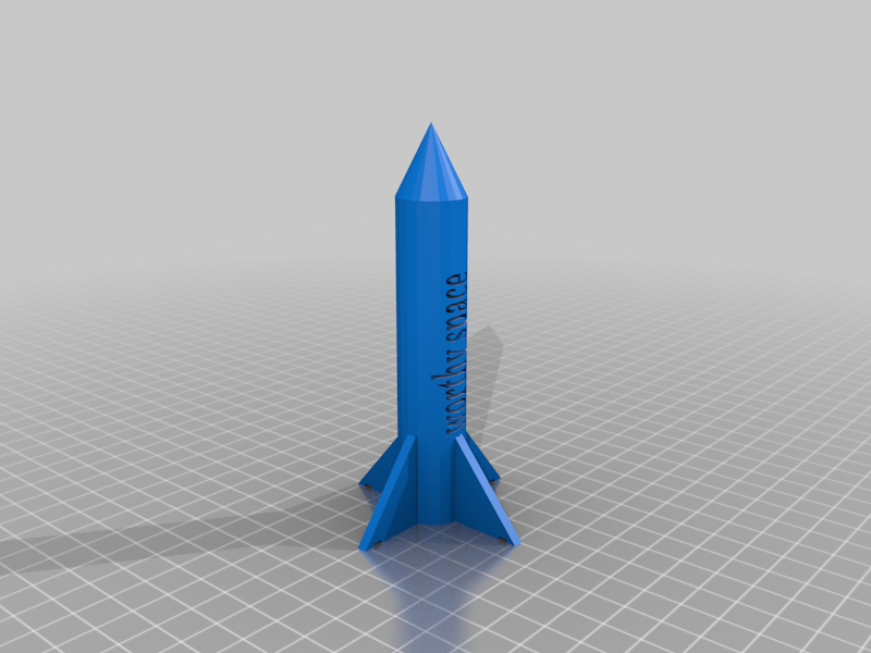 Free 3D file rocket ship・3D print design to download・Cults