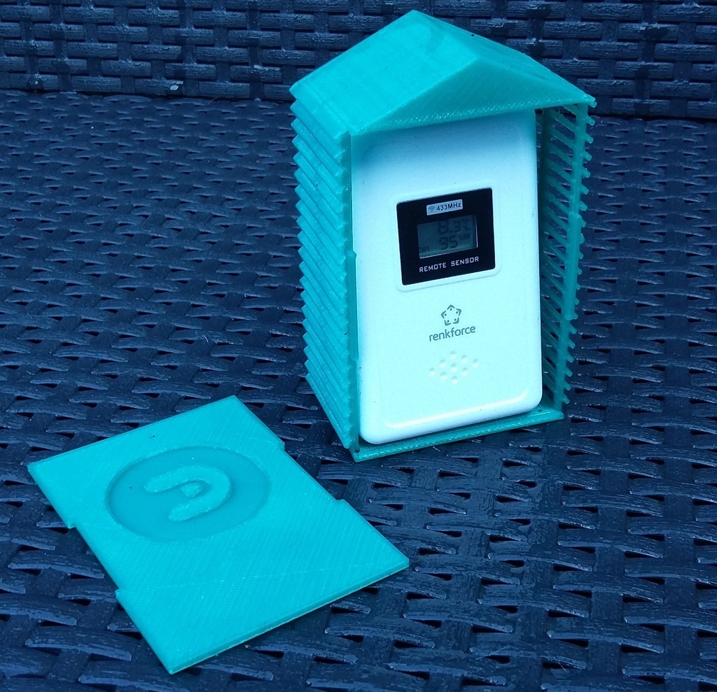 Free 3D file Customizable housing for temperature sensor・3D printable ...