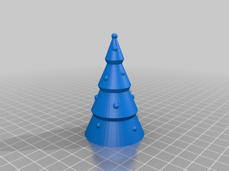 Free 3D file Christmas tree for LED tea light・3D printing template to ...