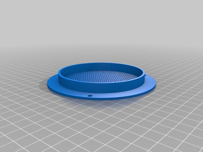 Free 3D file Customizable (ventilation) cover for round hole・3D ...