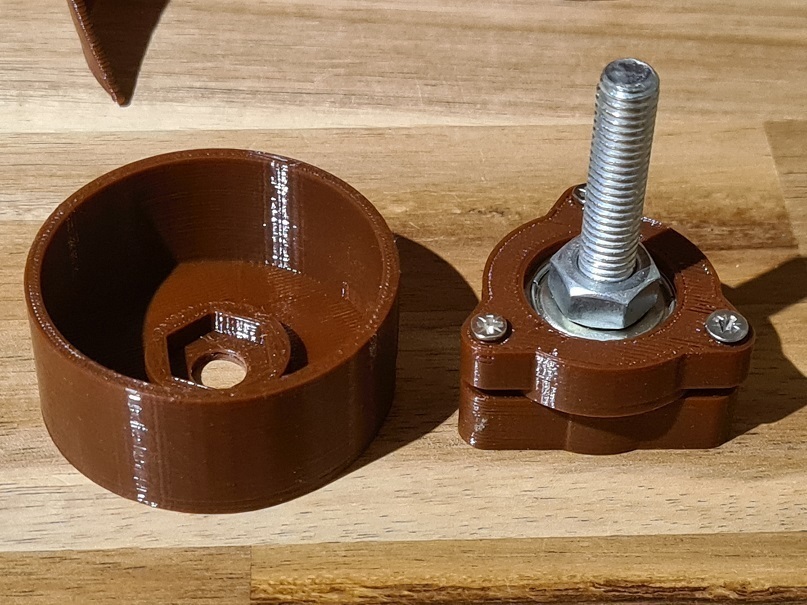 Free 3D file Bearing housing with cover・3D printing template to ...