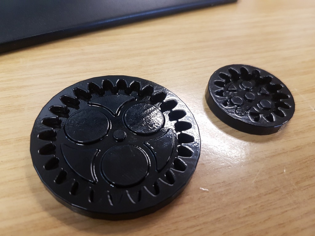 Free 3D file Cog Icing Moulds・3D printer model to download・Cults