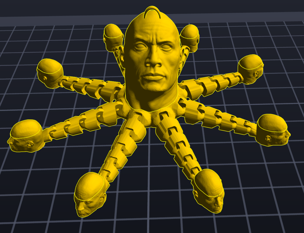 Free 3D file octo-rocktopus 👽・3D printing template to download・Cults