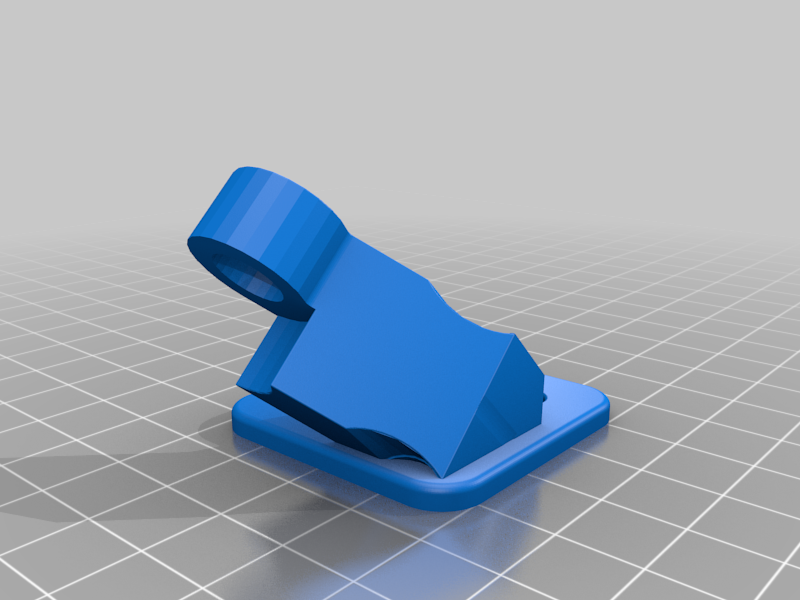 Free 3D file Extrusion mount base for Raspberry Pi Camera Mount for ...