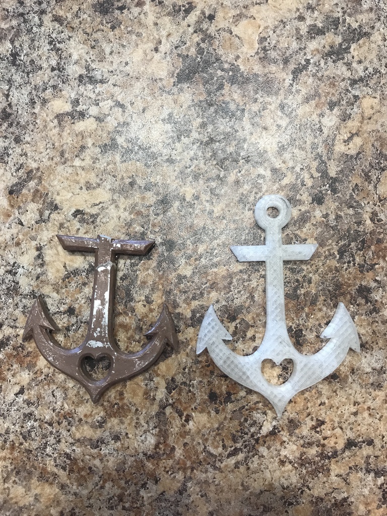 Archivo 3D gratis Capellanes Ancla Naval・Diseño imprimible en 3D para ...