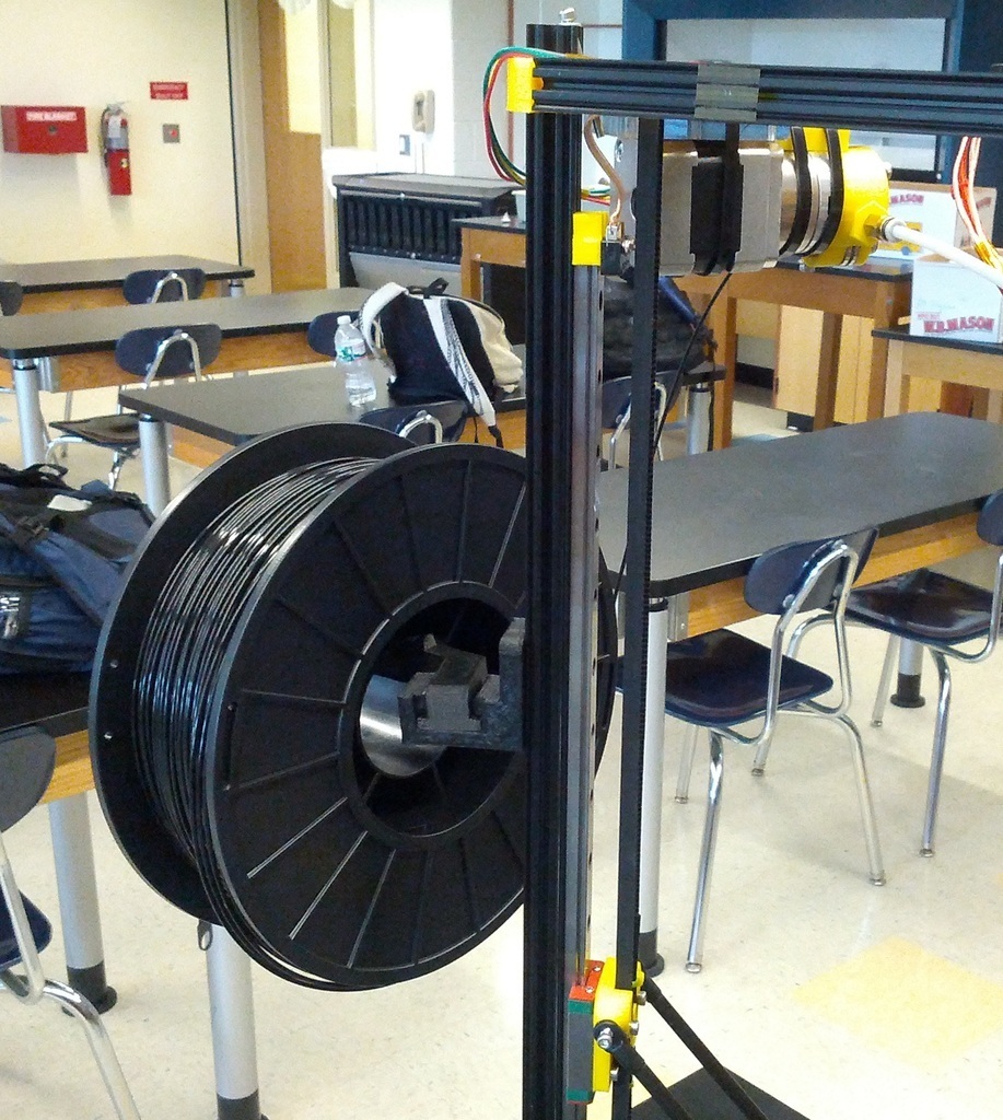 Free 3D file Mini Kossel Spool Holder・3D printing idea to download・Cults