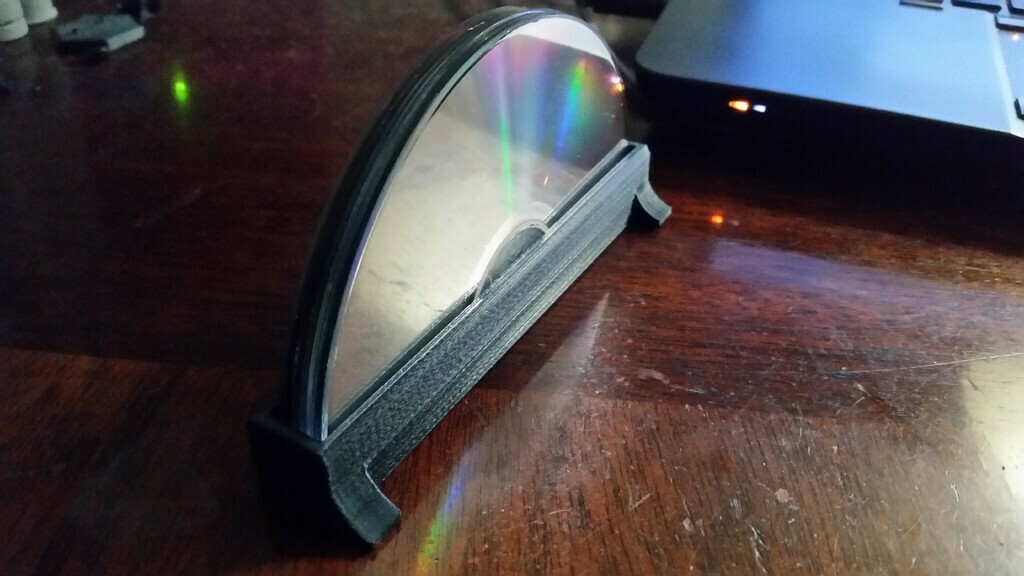 Free 3D file CD/DVD Bookend V1・3D printing idea to download・Cults