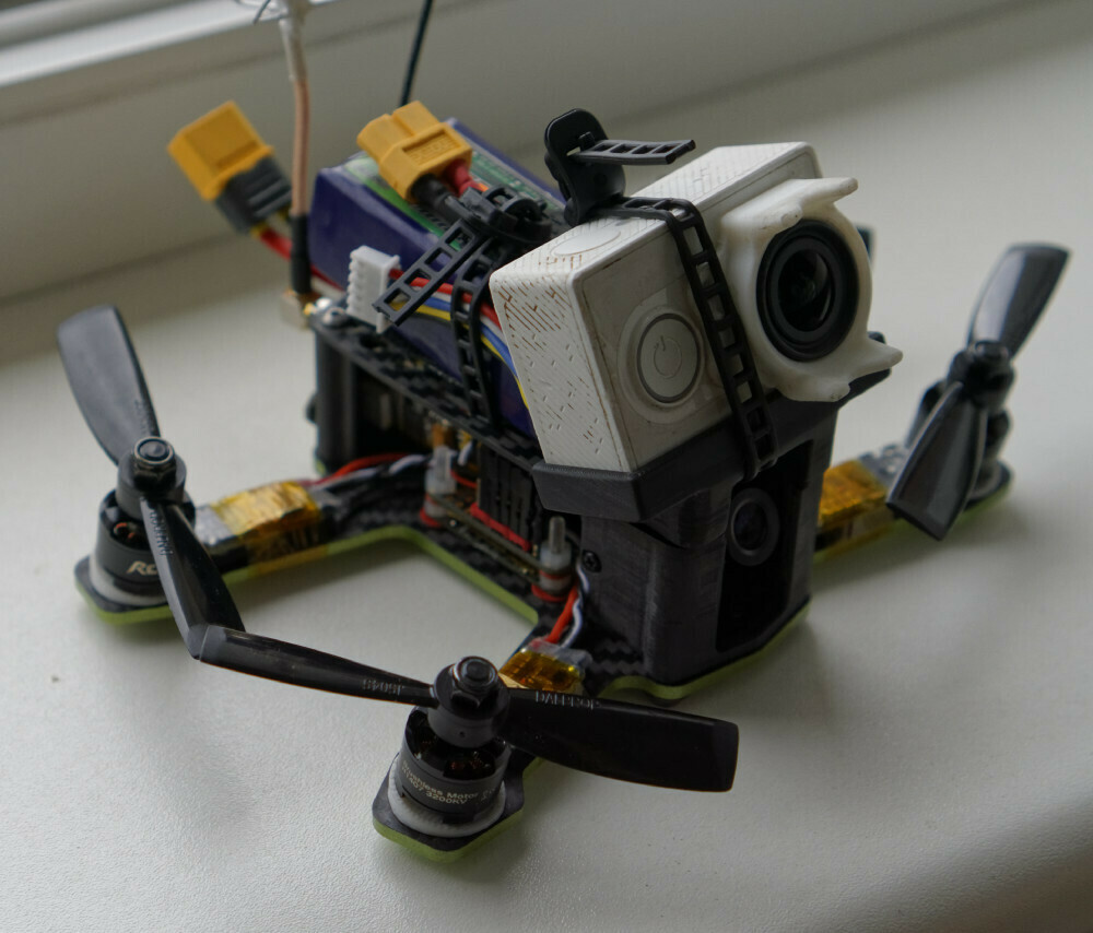 Archivo 3D gratis ZMR160 remake - 3.5" props, motormounts en ángulo ...