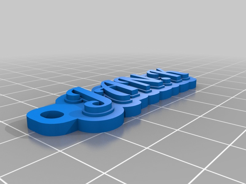 Free 3D file JANK's Keychain・3D printable object to download・Cults