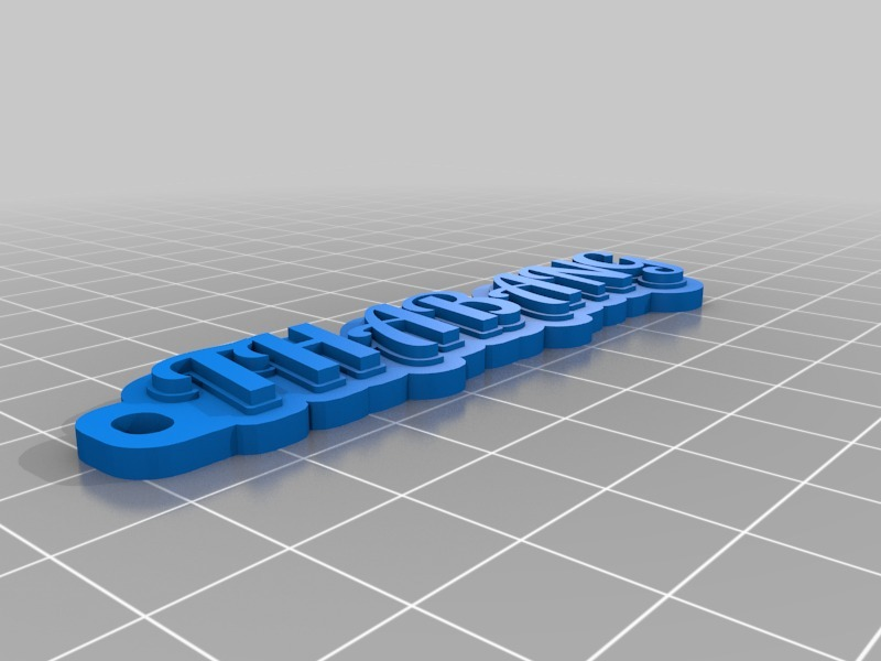 Free 3D file THABANG's Keychain・3D printable design to download・Cults