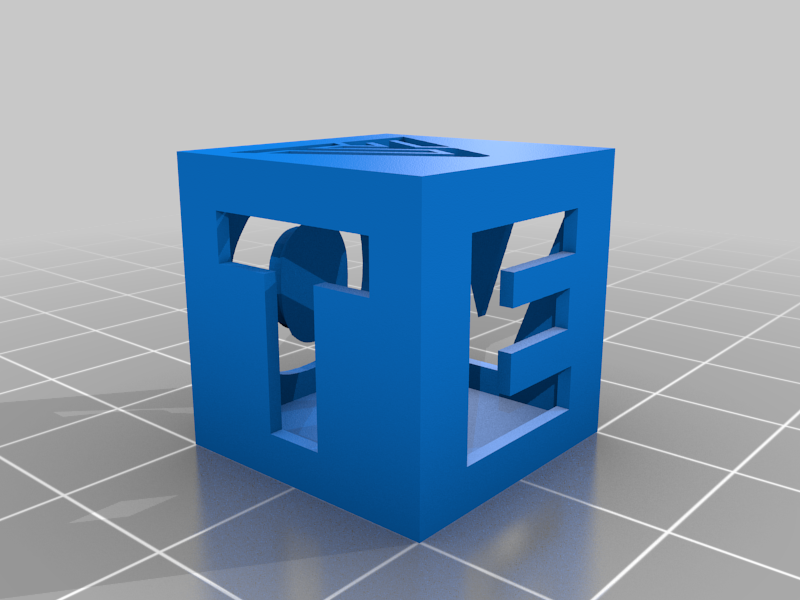 Free 3D file Multi-Material TEVO Test Cube・3D print design to download ...