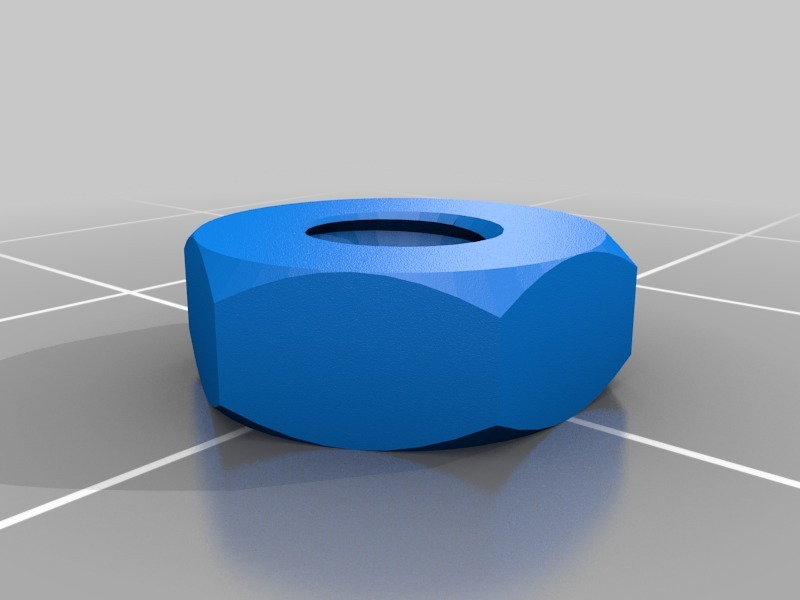 Free 3D file M4_Nut_4.2mmID・3D printer design to download・Cults