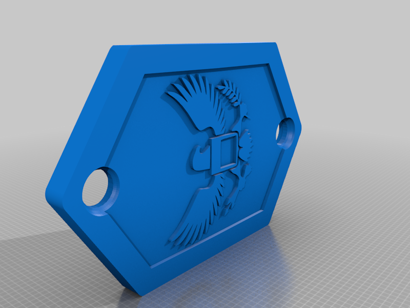 Free 3D file US-UA-Tag・Object to download and to 3D print・Cults
