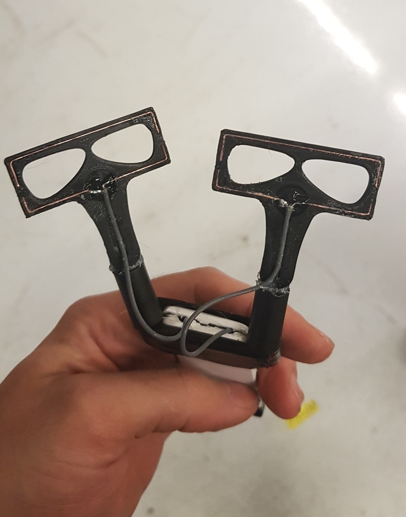 Free 3D file 2.4 GHz Moxon antenna・3D printable design to download・Cults