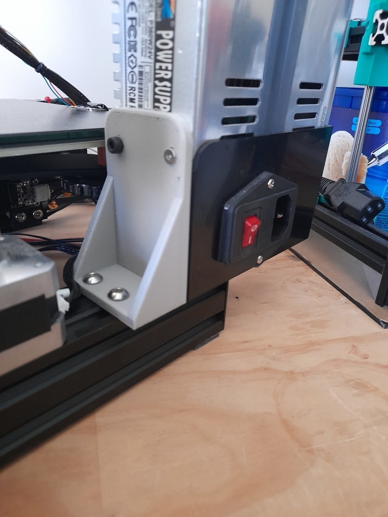 Free 3D file Ender 3 power supply re-mount・3D printing design to ...