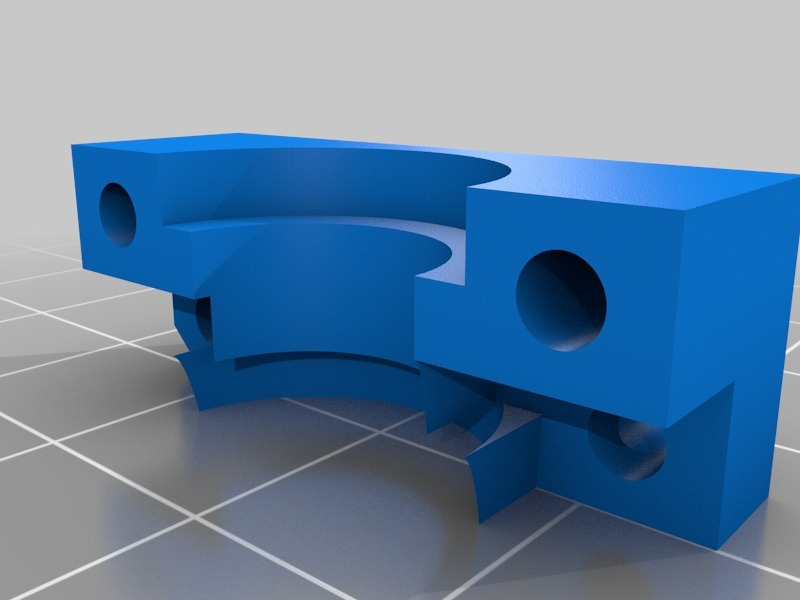Free 3D file E3D Volcano mount for Rigidbot・3D printer design to ...