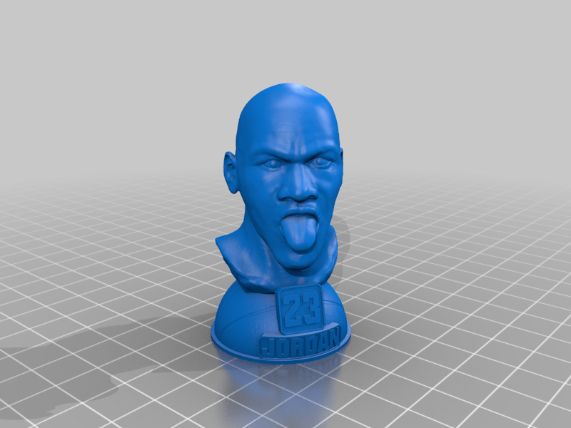 Free 3D file Micheal Jordan・3D printing idea to download・Cults