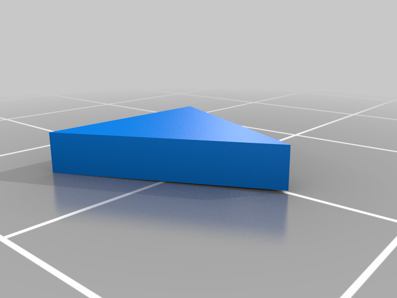 Free 3D file DMG-sized BMO triangle button for modding 🔺・3D printing ...