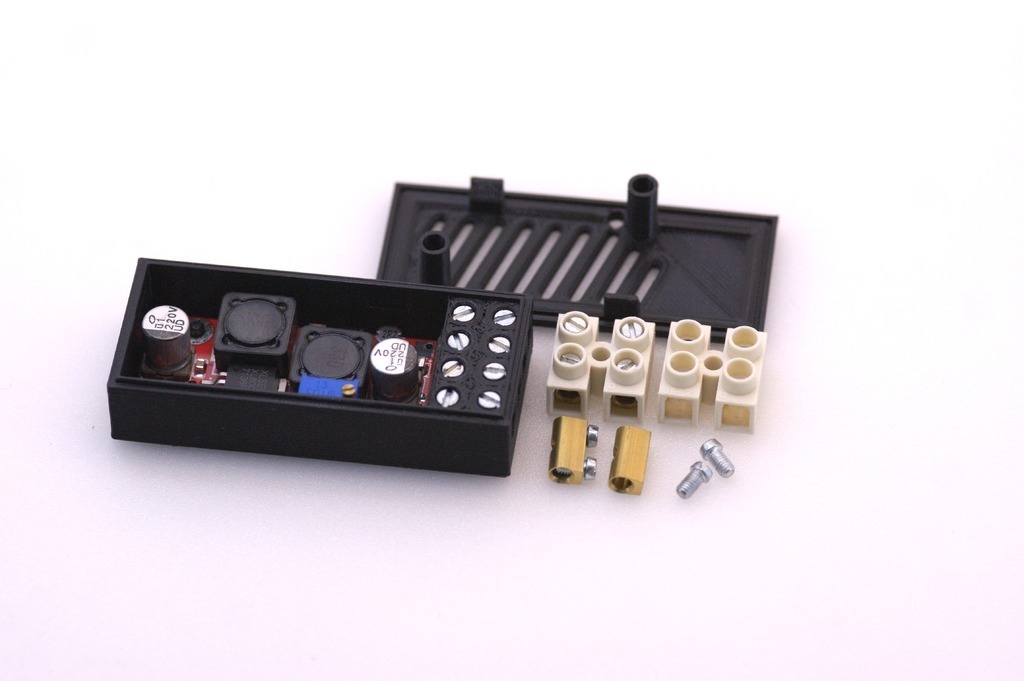 Free STL file STEP UP DOWN CONVERTER CASE XL6009 ⬆️・3D printing ...
