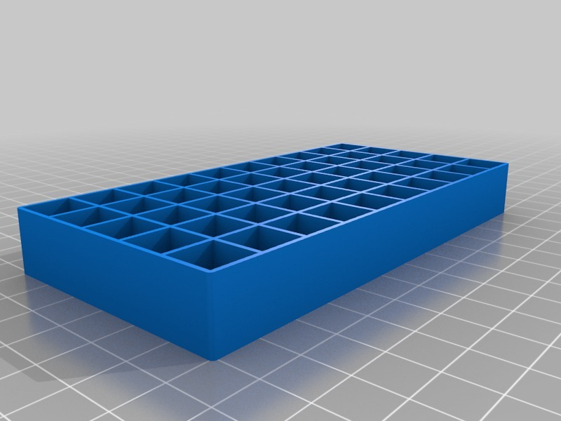 Free 3D file 9mm ammo 50 tray・Template to download and 3D print・Cults